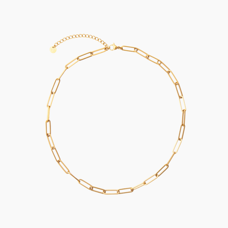 Tini Lux Hypoallergenic Stainless Steel Link Chain Necklace | Jasmine ...